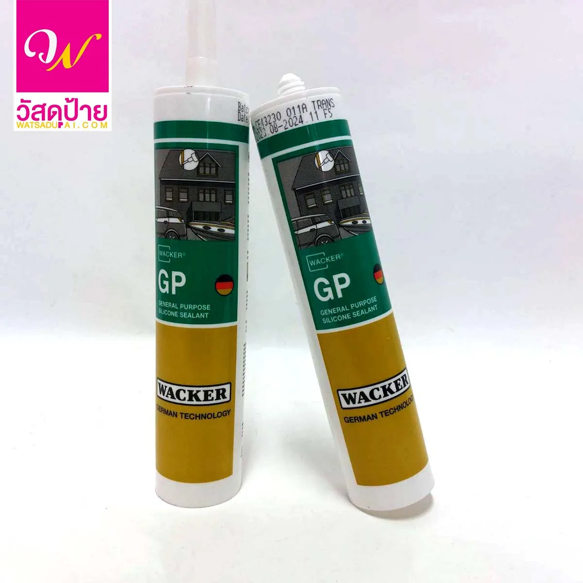 WACKER ซิลิโคน Silicone GP กรด 280 กรัม ซิลิโคน (ใส – Clear ...