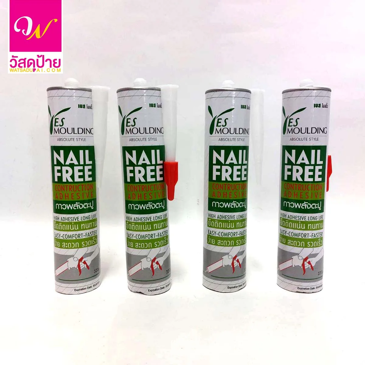 YES MOULDING NAIL FREE กาวพลังตะปู 320 กรัม | Natdesign Co.,Ltd.