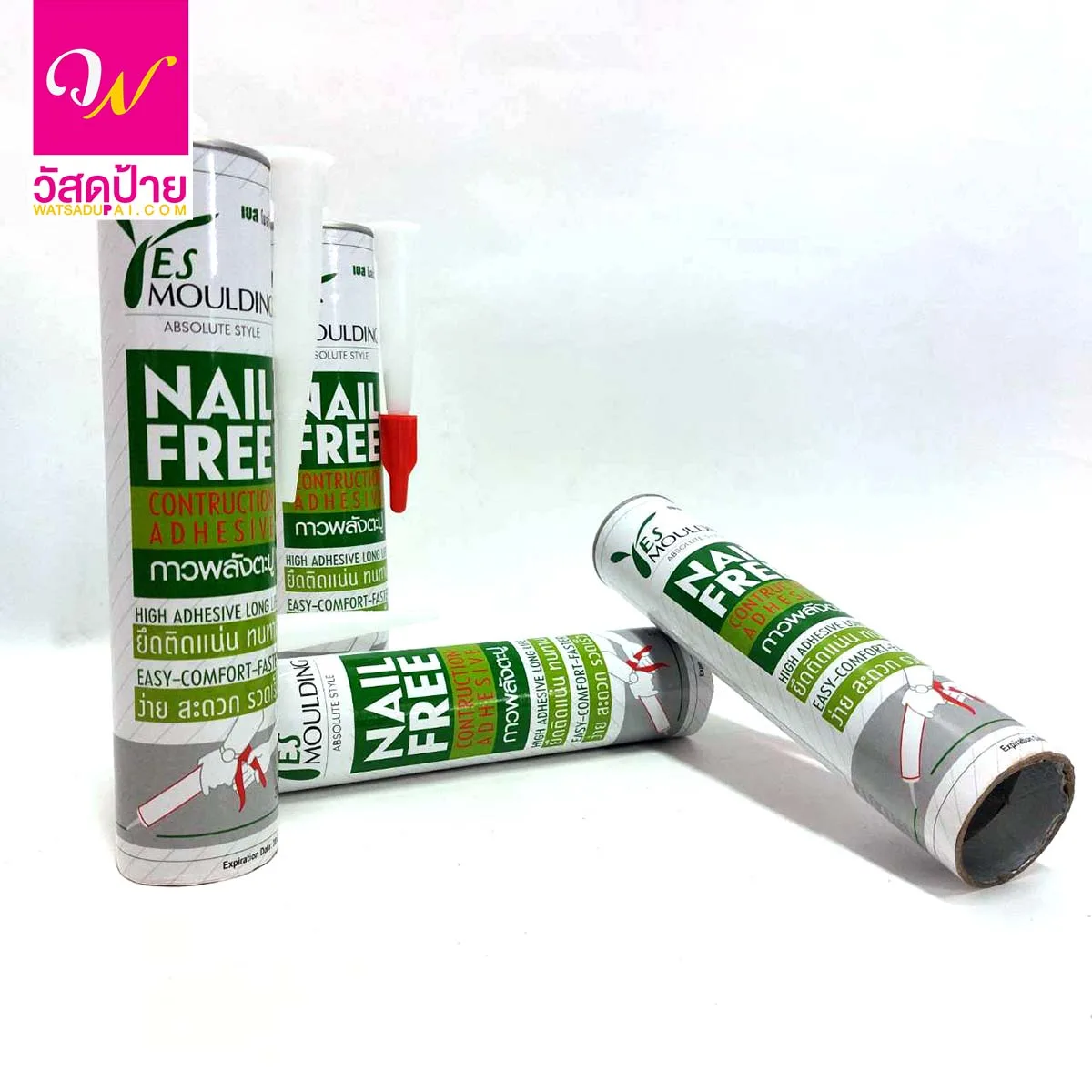 YES MOULDING NAIL FREE กาวพลังตะปู 320 กรัม | Natdesign Co.,Ltd.